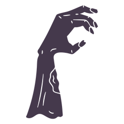 Spooky Zombie Arm PNG & SVG Design For T-Shirts