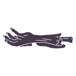 Detailed Zombie Severed Arm PNG & SVG Design For T-Shirts