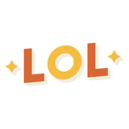 Lol Quote Sparkly Sign PNG & SVG Design For T-Shirts