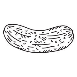 Detailed Peanut Icon PNG & SVG Design For T-Shirts