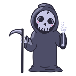 Cute Skeleton Peace Sign Cartoon PNG & SVG Design For T-Shirts