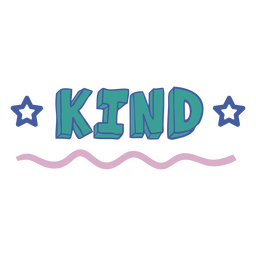 Kind Quote Handwritten Sign PNG & SVG Design For T-Shirts
