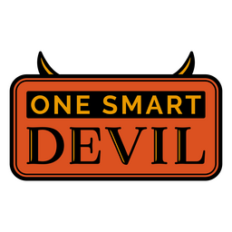 Smart Devil Halloween Quote Badge PNG & SVG Design For T-Shirts