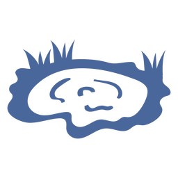 Nature Scenery Natural Pond Cut Out PNG & SVG Design For T-Shirts