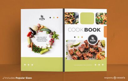 Cooking Book Recipes Book Cover Design Vector Download