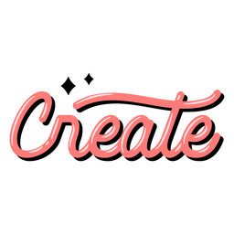 Diseño PNG Y SVG De Crear Letras Retro De Palabras Para Camisetas