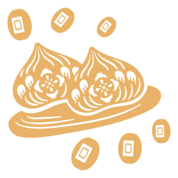 Chinese Cut Out Decor PNG & SVG Design For T-Shirts