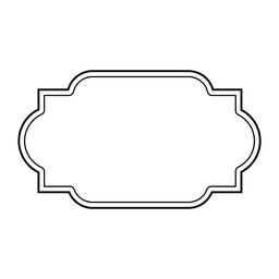 Vintage Stroke Frames PNG & SVG Design For T-Shirts