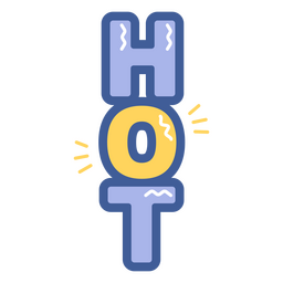 Hot Color Stroke Quote PNG & SVG Design For T-Shirts