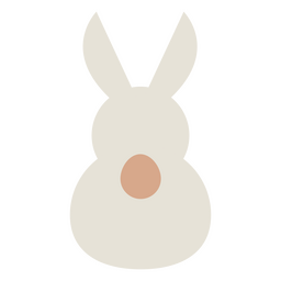 White Bunny Icon PNG & SVG Design For T-Shirts