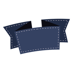 Vetor PNG E SVG Transparente De Detalhes Planos De Fita Azul