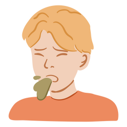 Ill People Flat Puke PNG & SVG Design For T-Shirts