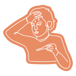 Health Care Fever Patient Continuous Line Cut Out People PNG & SVG ...