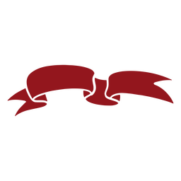 Red Cut Out Ribbons PNG & SVG Design For T-Shirts