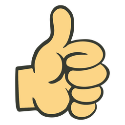 Big Thumbs Up Affirming PNG & SVG Design For T-Shirts