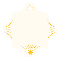 Elegant Star Label PNG & SVG Design For T-Shirts