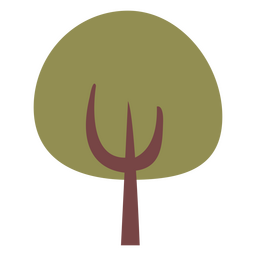 Simple Tree Drawing PNG & SVG Design For T-Shirts