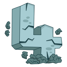 Number Four Out Of Stone PNG & SVG Design For T-Shirts