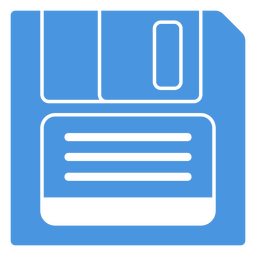 Blue Floppy Disk PNG & SVG Design For T-Shirts
