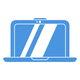 Blue Laptop PNG & SVG Design For T-Shirts