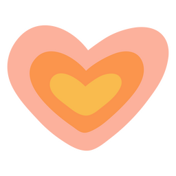 Pink Color Heart Shape PNG & SVG Design For T-Shirts