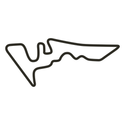 Black And White Image Of A Race Track PNG & SVG Design For T-Shirts