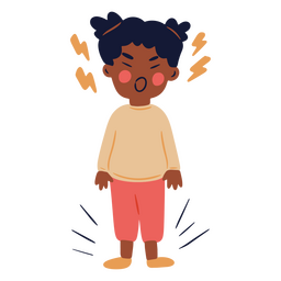 Kleines Mädchen Sauer PNG- Und SVG-Design Für T-Shirts