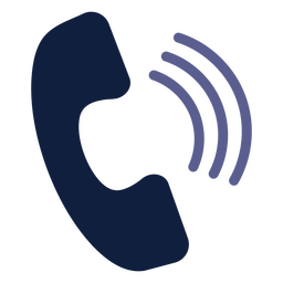 Old Phone Ringing Icon PNG & SVG Design For T-Shirts