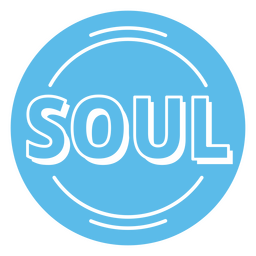 Soul Blue Badge PNG & SVG Design For T-Shirts