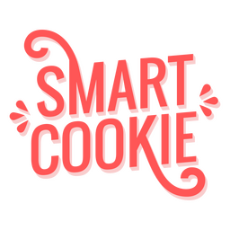 Smart Cookie Logo PNG & SVG Design For T-Shirts