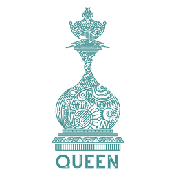 The Queen Logo PNG & SVG Design For T-Shirts