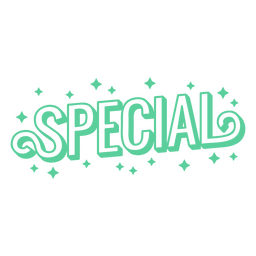 Special Word Sentiment Stroke PNG & SVG Design For T-Shirts