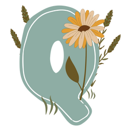Cottagecore Q Letter Alphabet PNG & SVG Design For T-Shirts