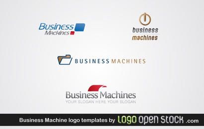 Business Machines Logo Template Vector Download