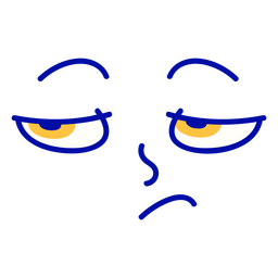 Resigned Graphic Face PNG & SVG Design For T-Shirts