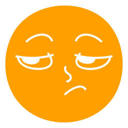 Upset Face Graphic PNG & SVG Design For T-Shirts