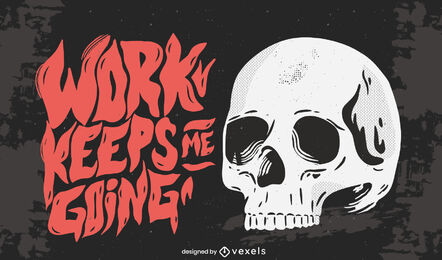 Ironic Labor Day Quote Illustration Vector Download