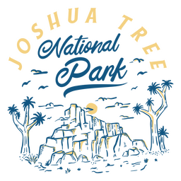 Joshua Tree National Park Logo PNG & SVG Design For T-Shirts