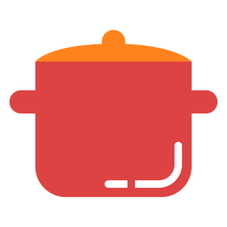 Rotes Topfsymbol PNG- Und SVG-Design Für T-Shirts