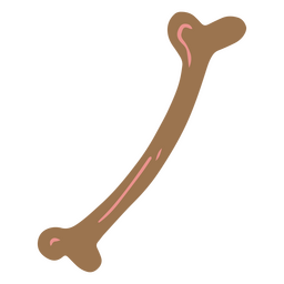 Brown Large Bone PNG & SVG Design For T-Shirts