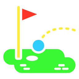 Minigolf Field PNG & SVG Design For T-Shirts