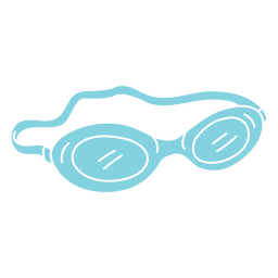 Swimming Goggles Cut Out PNG & SVG Design For T-Shirts