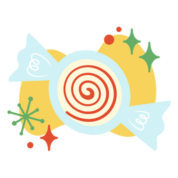 Colorful Peppermint Candy PNG & SVG Design For T-Shirts