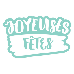 Happy Holidays French Quote PNG & SVG Design For T-Shirts