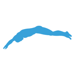 Man Doing A Diving Plunge PNG & SVG Design For T-Shirts