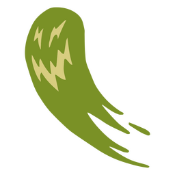 A Green Spectral Phantom Flying Through The Air PNG & SVG Design For T ...