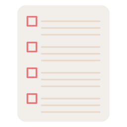 Checkbox Sheet PNG & SVG Design For T-Shirts