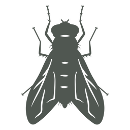 Diseño PNG Y SVG De Una Mosca En Las Sombras Para Camisetas