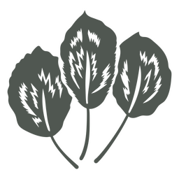 Herbs Shadow Pattern PNG & SVG Design For T-Shirts