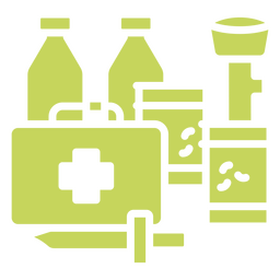 First Aid Kit Green Icon PNG & SVG Design For T-Shirts